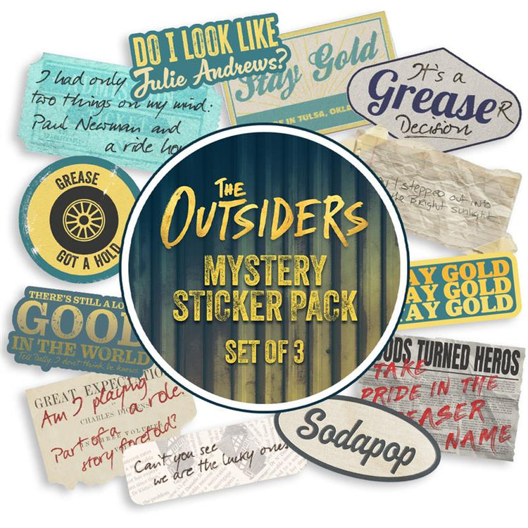 Outsiders Mystery Sticker Pack – Outsiders Shop